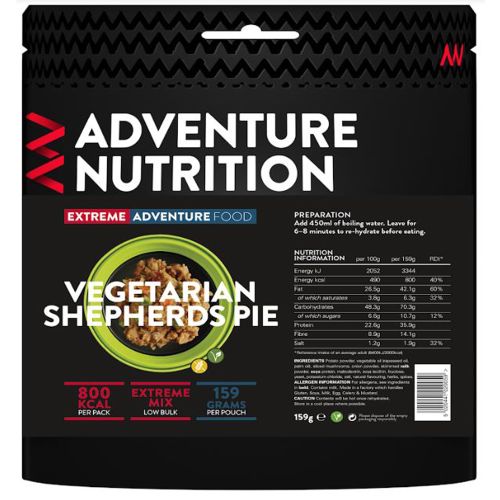 Extreme Adventure Food 800 Kcal Vegetarian Shepherds Pie