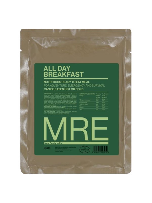 MRE All Day Breakfast 300g Ready to Eat Meal
